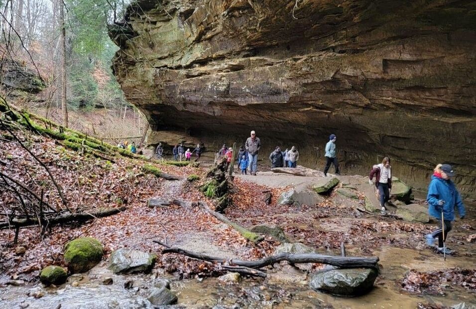 First Day Hike, Turkey Run State Park - State of Indiana