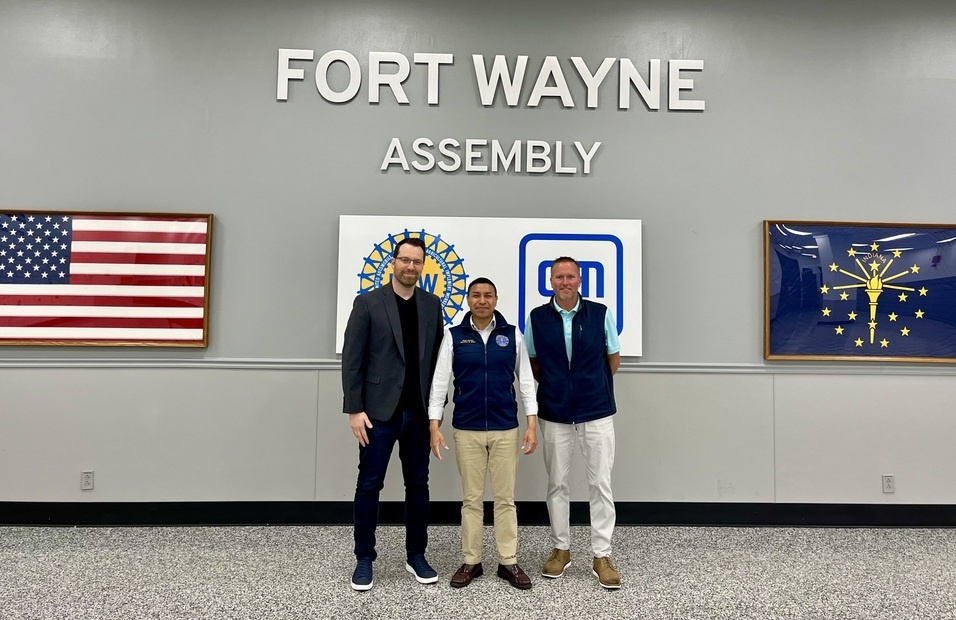 Secretary of State Diego Morales Tours General Motors Fort Wayne ...
