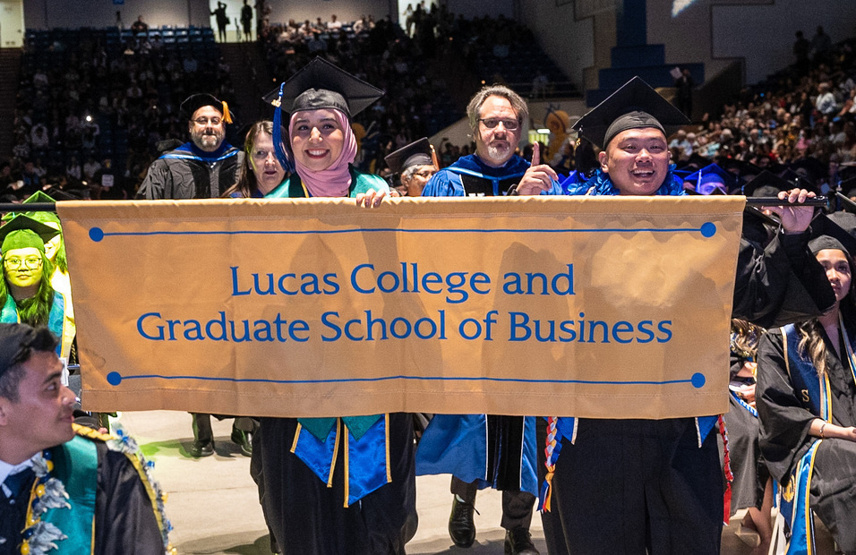Lucas College and Graduate School of Business Spring 2025 Commencement ...