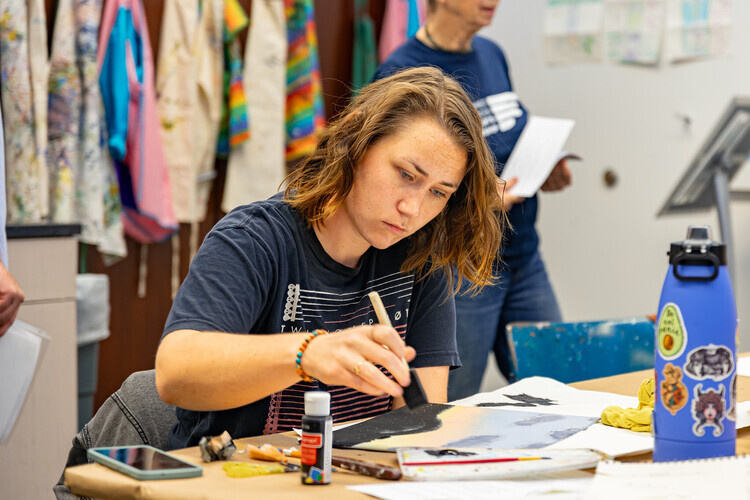 ASAP Acrylic Painting: Monet’s Flowers - State of Indiana