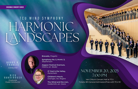 Van Cliburn Concert Hall at TCU - TCU Calendar