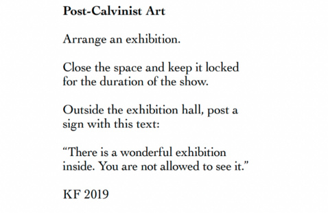 "Ken Friedman: 92 Events": Opening Reception - St. John's College