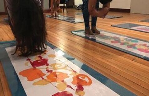 Yoga Paint Party - University of Pittsburgh