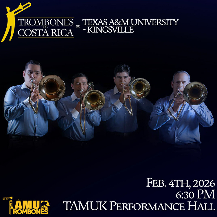 Trombones de Costa Rica Guest Recital - Texas A&M University - Kingsville