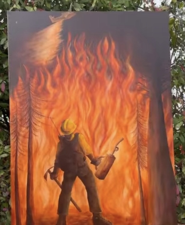 Art Exhibition- FIRE SEASON - Giustina Gallery - Oregon State University